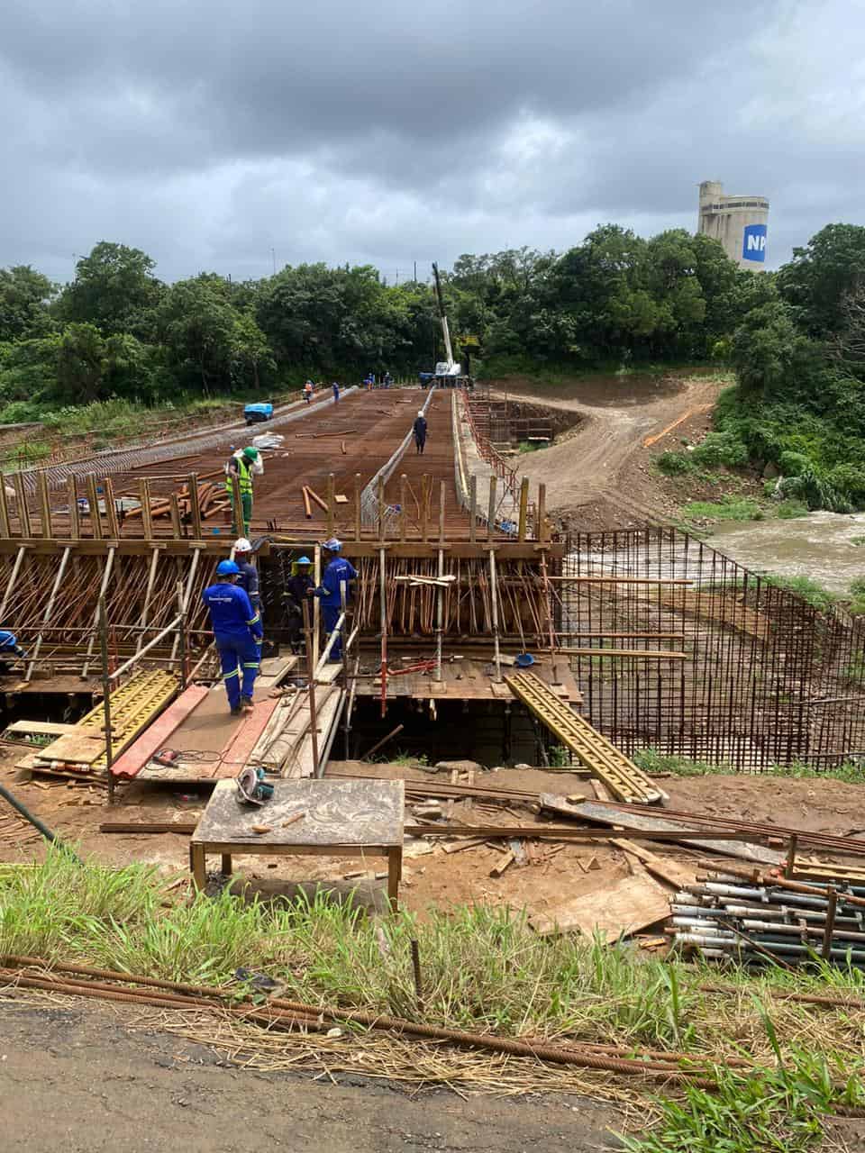 Coedmore Bridge gets a new concrete pour date | Southlands Sun