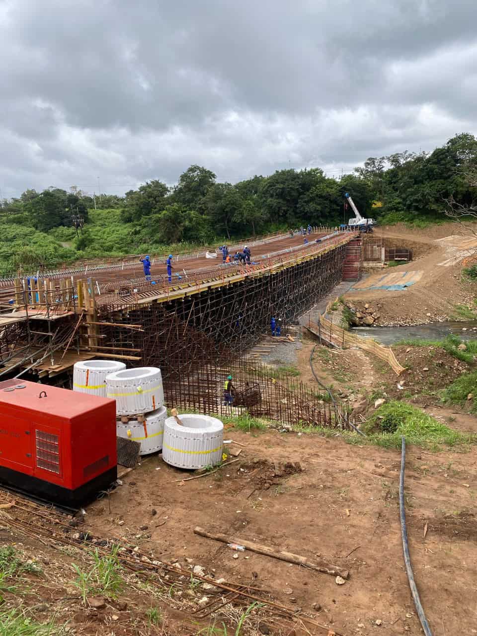 UPDATE: Coedmore Bridge concrete pour date confirmed | Southlands Sun