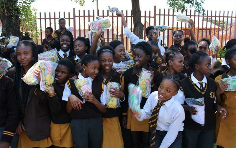 Vuwani Secondary receives sanitary pads | Soweto Urban