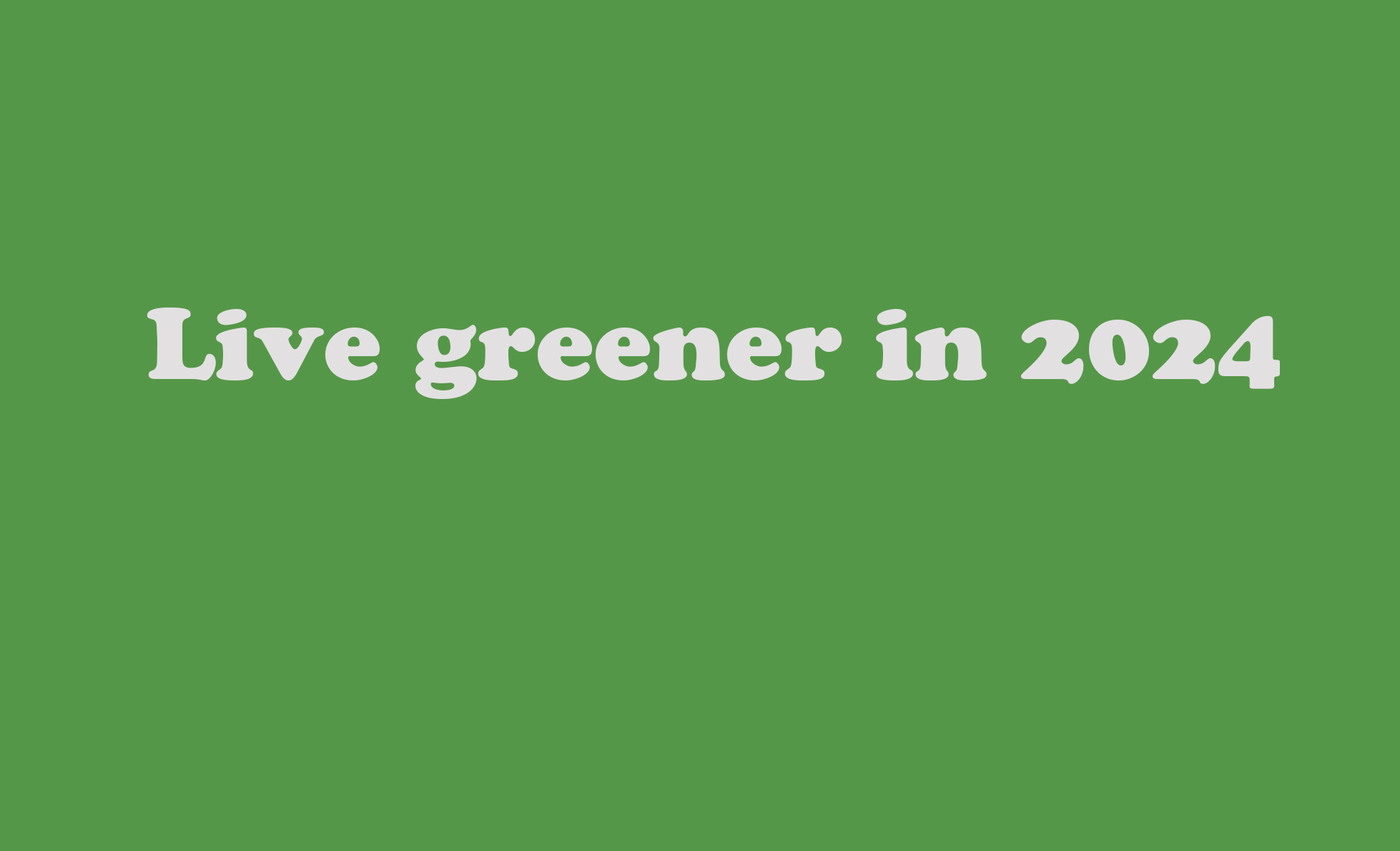 That’s a wrap for 2023 … now focus on making 2024 'greener' | Vaalweekblad