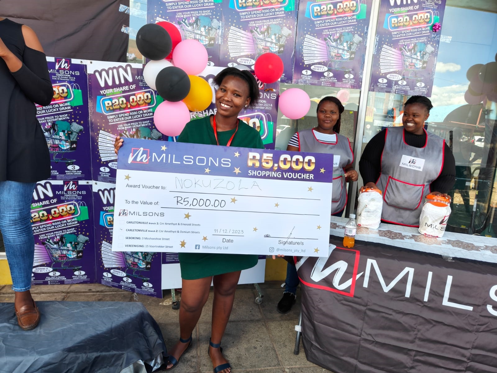 Triumph and Generosity: Milsons' Spectacular Store Competition ...