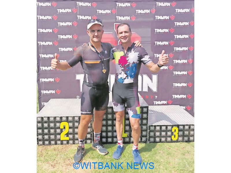 Patrice wins TinMan Triathlon in preparation for full IronMan | Witbank ...