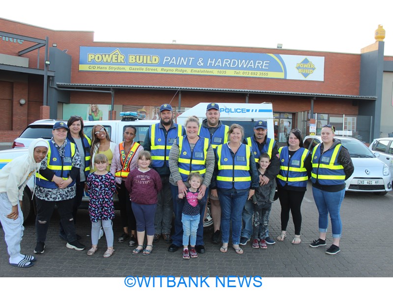 Witbank Community Policing Forum helps family in need. | Witbank News