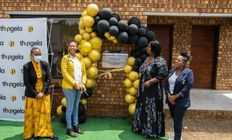 Thungela hands over mini waste transfer stations | Witbank News