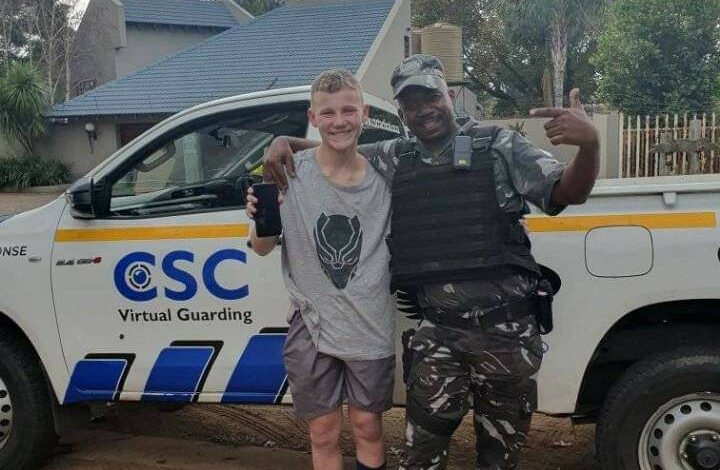 CSC reaksie offisier help leerder tydens rooftog | Witbank News