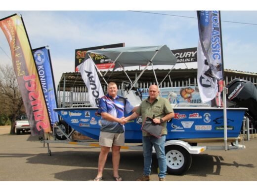 Hengelkompetisie-kampioen haak sy nuwe boot | Witbank News