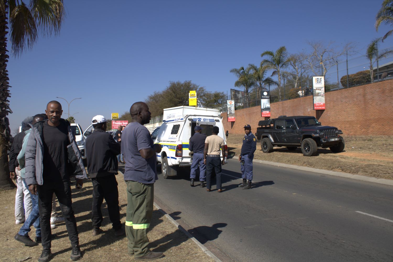 Brave driver keeps his cool and lands two alleged hijackers behind bars ...