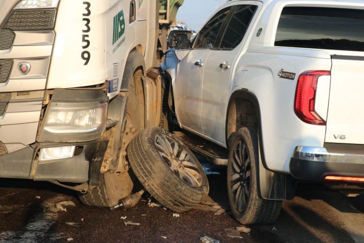 OR Tambo accident - family was tied up at the river when the bakkie ...