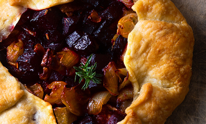 Vegan balsamic beetroot and shallot tart - Witbank News