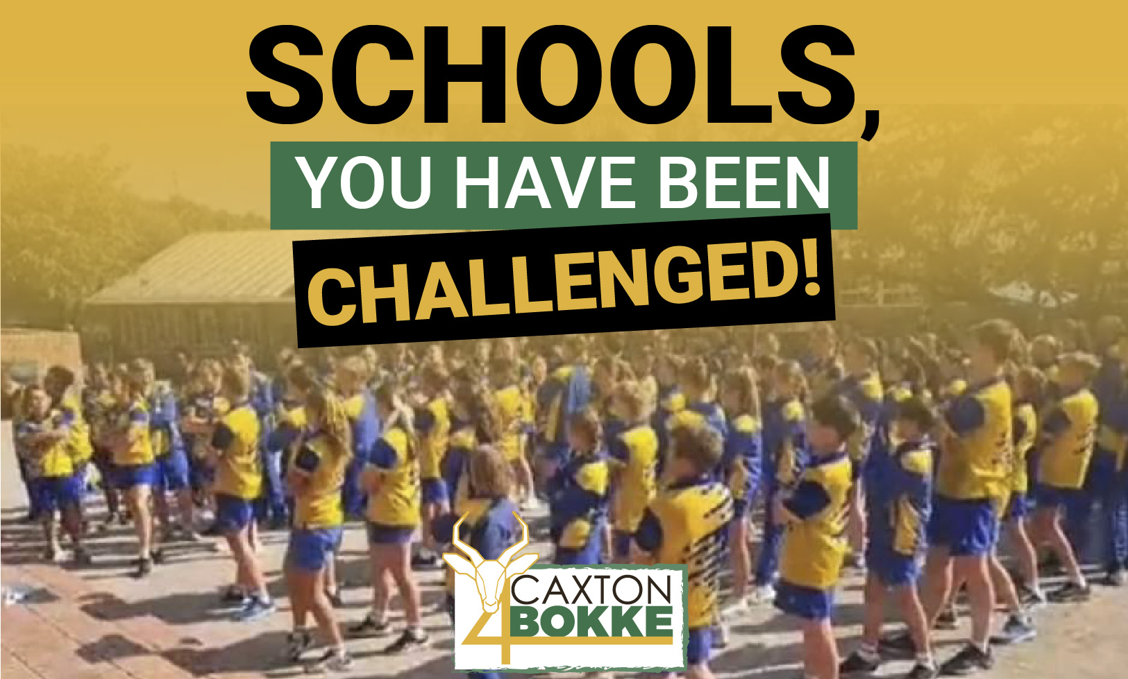 Watch: Laerskool Nelspruit show their support of the Springboks - LNN - Witbank News