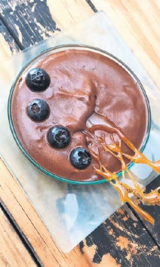 Recipe: Castle Milk Stout chocolate mousse soaked berries and praline ...