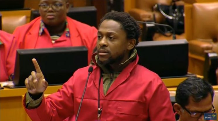 Mbuyiseni Ndlozi House - Mmabatho Montsho showcases her talents with ...