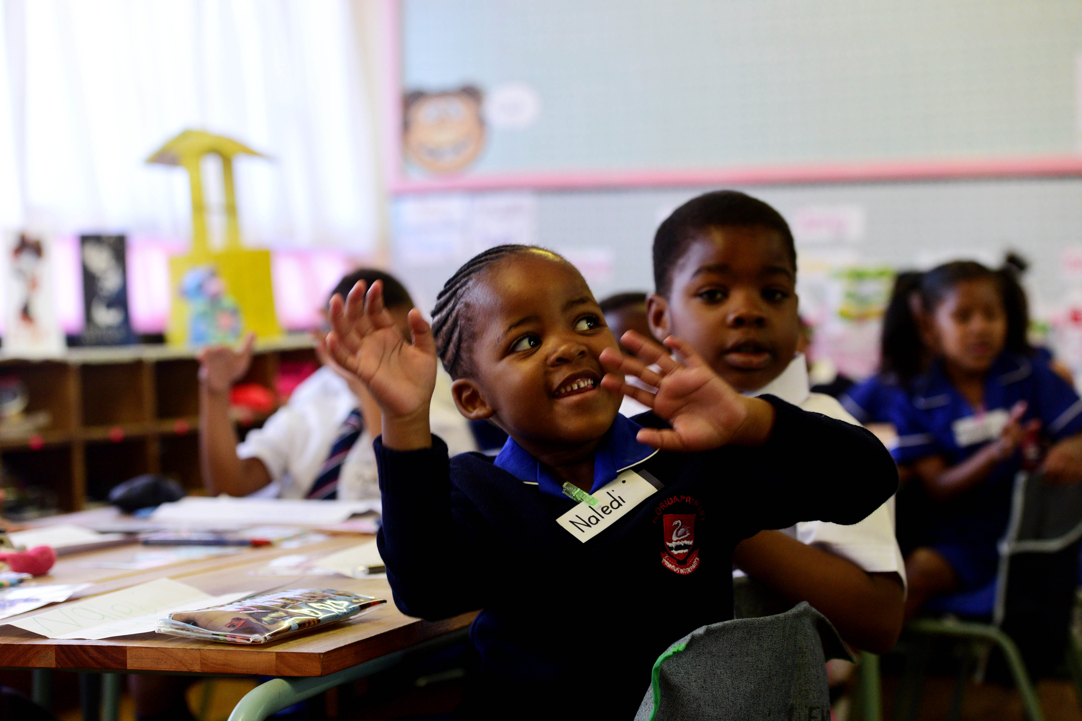 IN PICTURES: Little ones show off on their first day at school | The ...