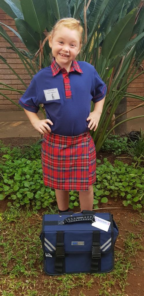 IN PICTURES: Little ones show off on their first day at school | The ...