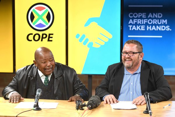 Why Cope is hoping for 'the white vote' | The Citizen