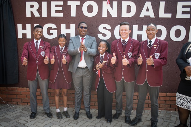 GALLERY: Lesufi renames Höerskool Hendrik Verwoerd to Rietondale High ...