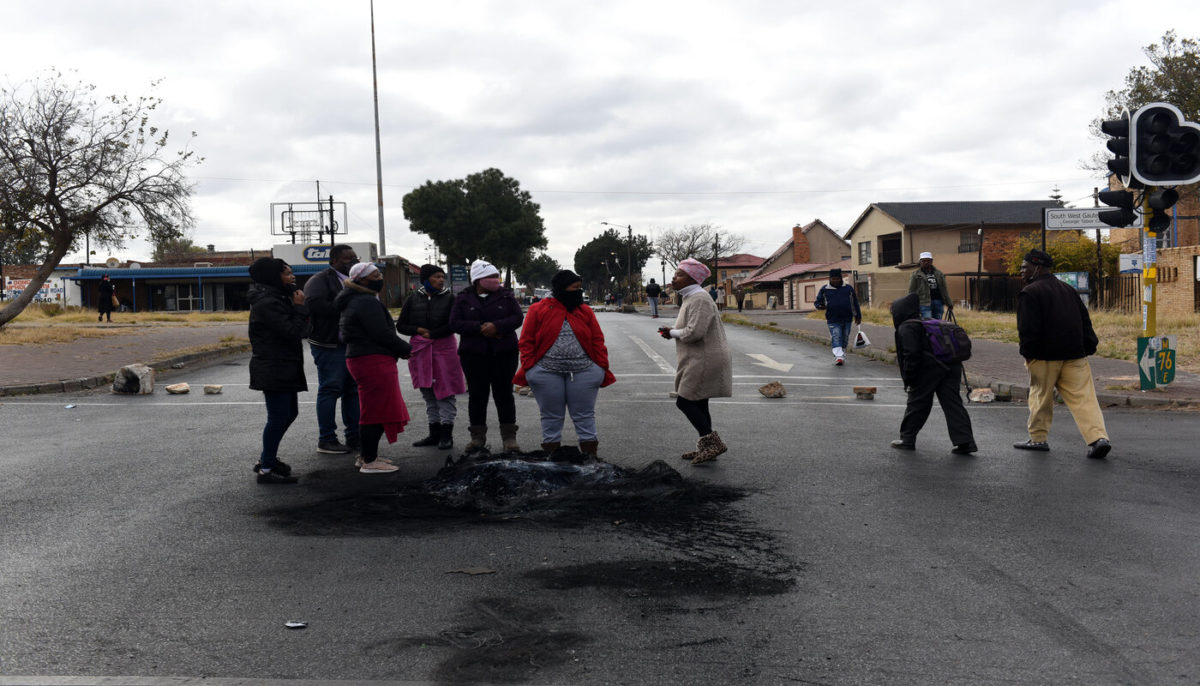 Dube load shedding protest: 'Eskom, we are coming for you'