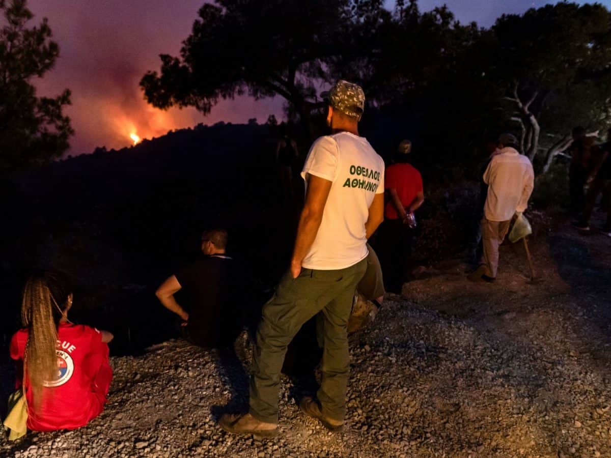 WATCH: Cyprus forest fire rages on amid blistering heatwave