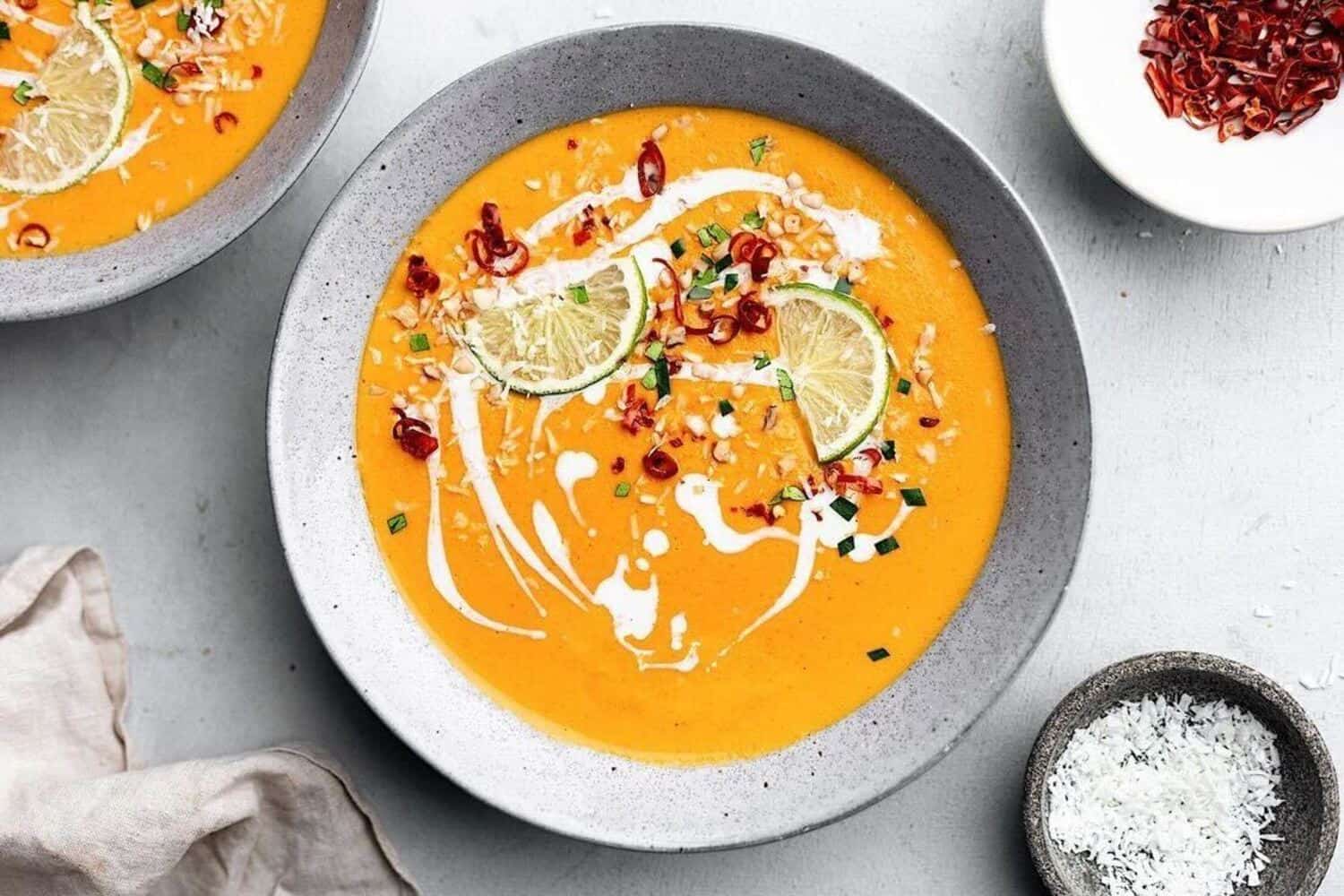 Recipe of the day: Sweet potato and chilli soup
