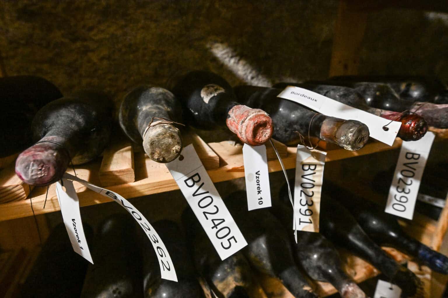 Rare 130-year wartime French wine restored in Czech castle | The Citizen