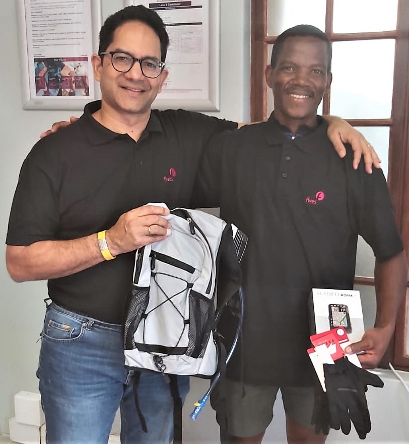 Fives Services Mzansi Richards Bay sponsors John Ntuli at 2022 Munga ...