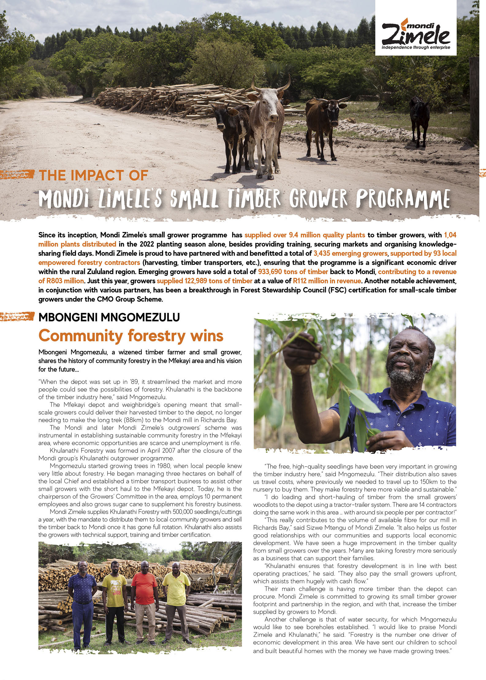 Mondi: Zimele | Zululand Observer