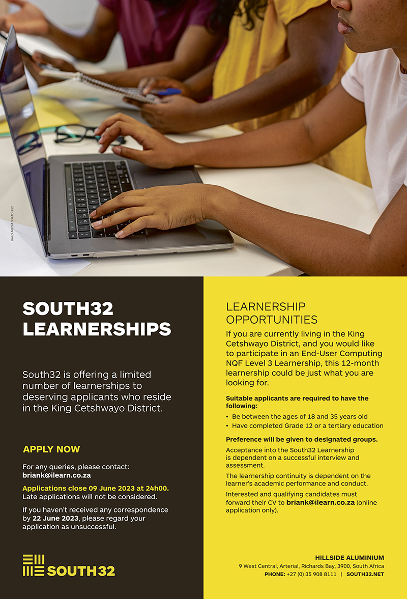 South 32 Learnerships | Zululand Observer