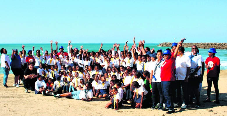 WATCH: Local guides lead special clean-up at Alkantstrand | Zululand ...